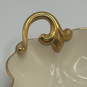 Lenox | Dining | Lenox Woodleaf Collection Gold Trinketcandy Dish ...